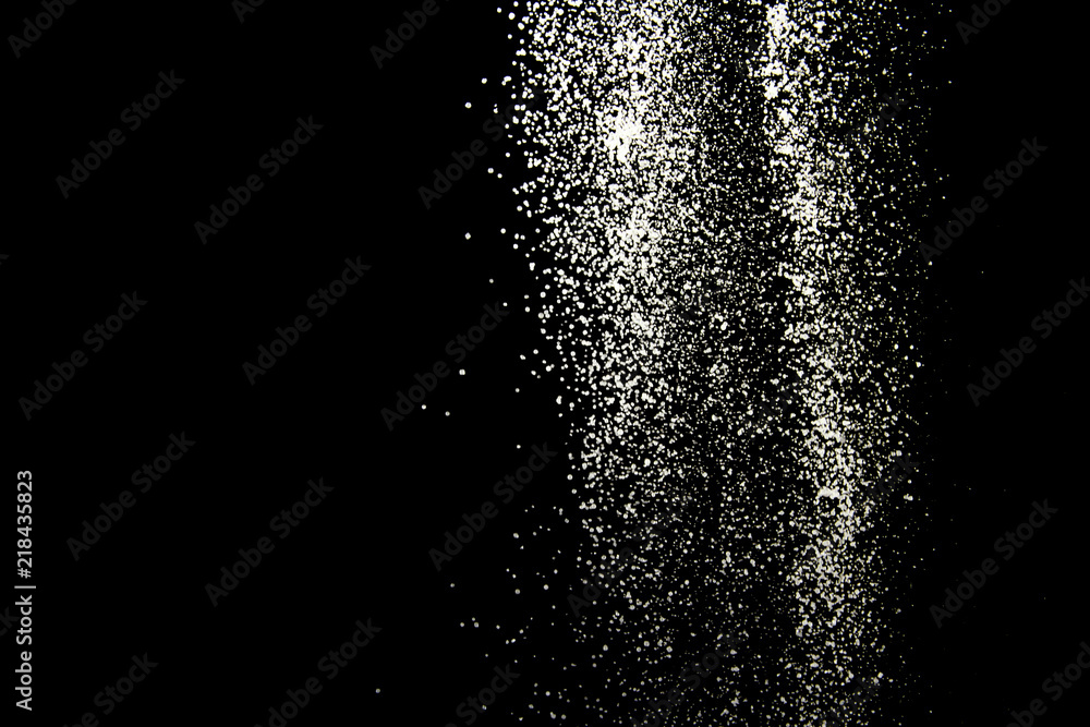 Foto Stock Salt background / Salt, table salt or common salt is a ...