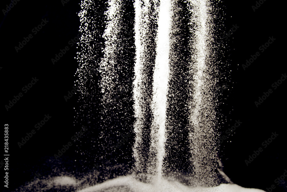 Salt background / Salt, table salt or common salt is a mineral composed ...