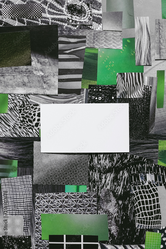 African Collage Background