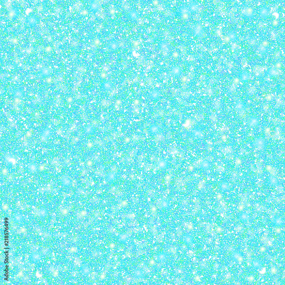 Mint Green Glitter Background