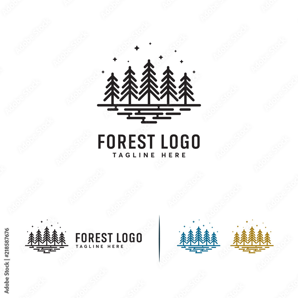 Forest Tree Logo