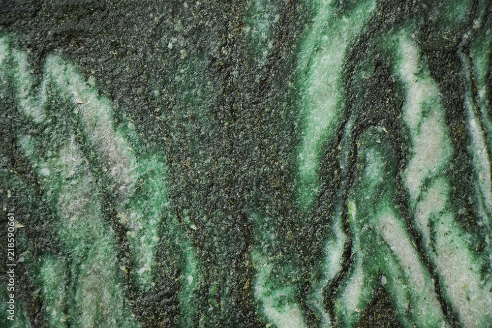 green granite close-up and macro texture, granite for wall and floor ...