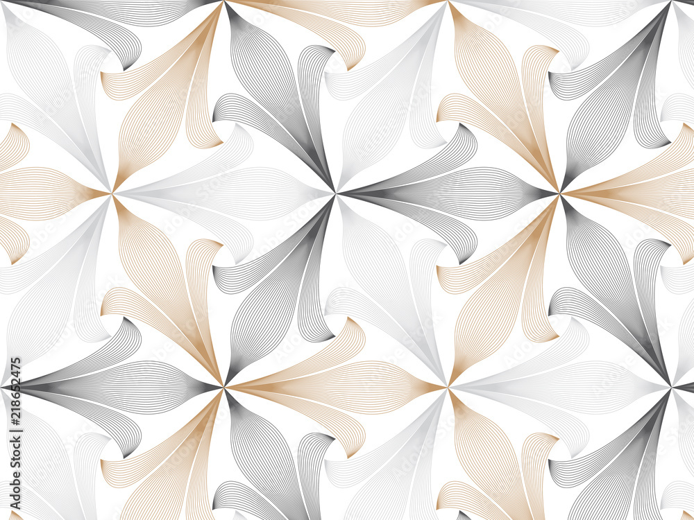 linear vector pattern, repeating abstract Geometry background, gray ...