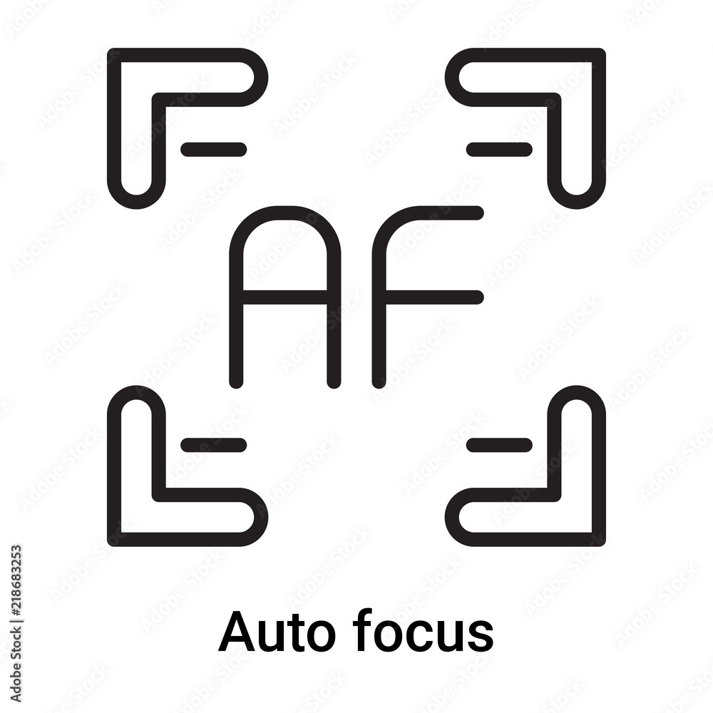 Autofocus Icon