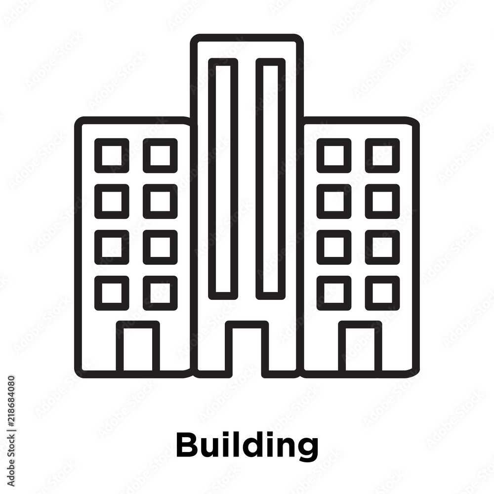 Building Outline Vector