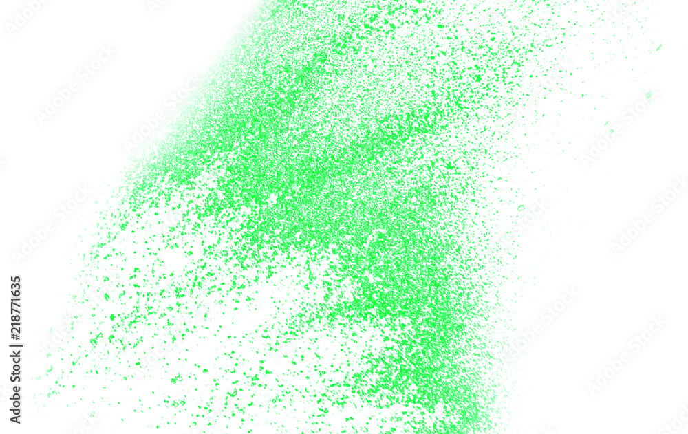 Grüner Farbklecks Stock Illustration | Adobe Stock