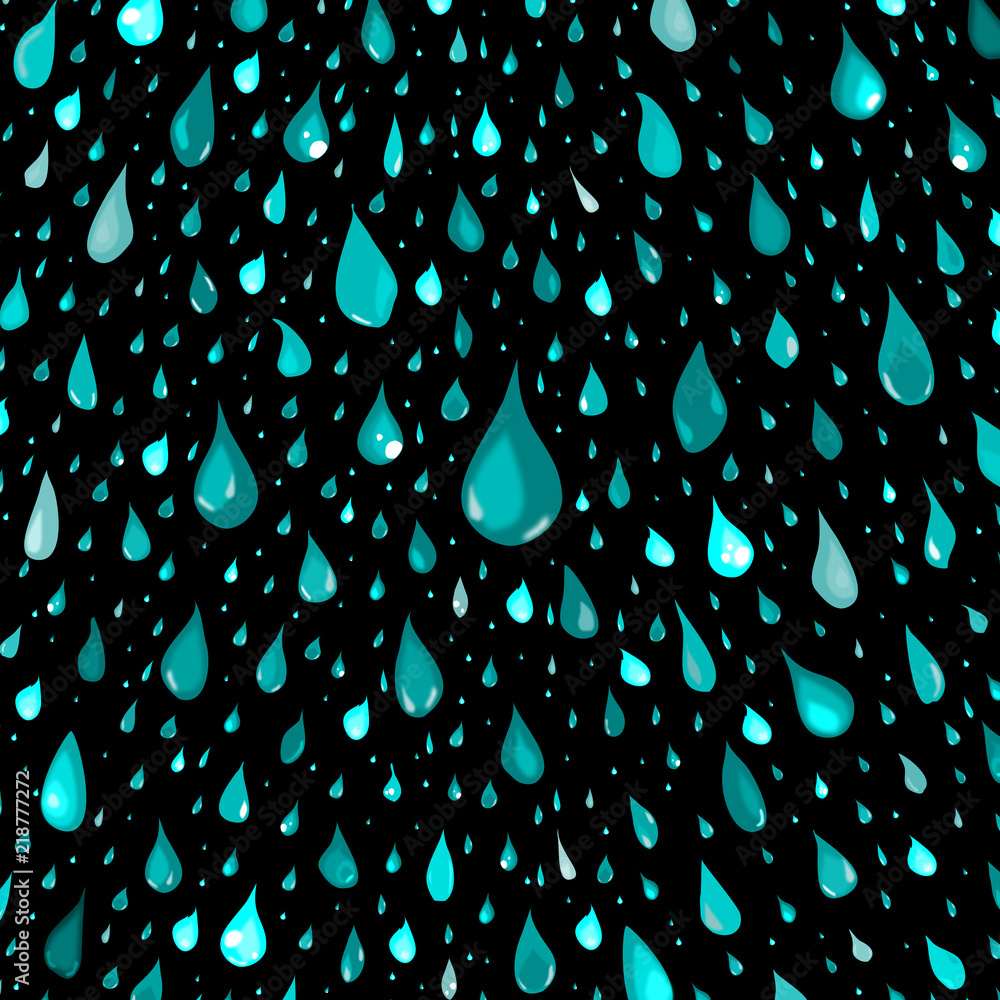 Animated Rain Falling Backgrounds
