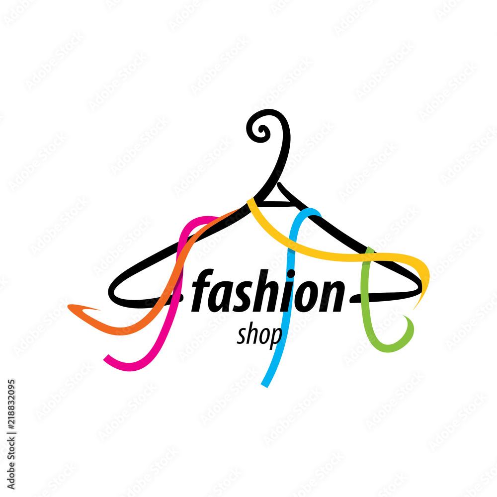 Fashion Shop Logo Template Design Stock Vector | Adobe Stock
