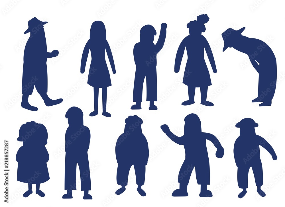 Simple Human Figure Vector