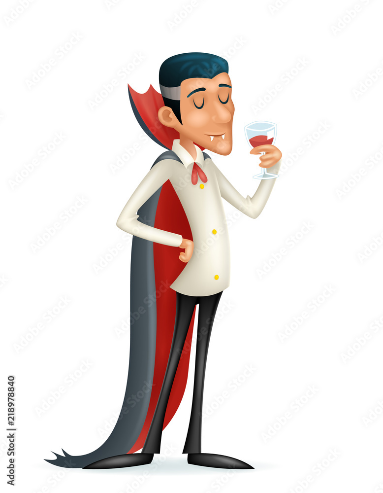 Vampire Blood Cartoon