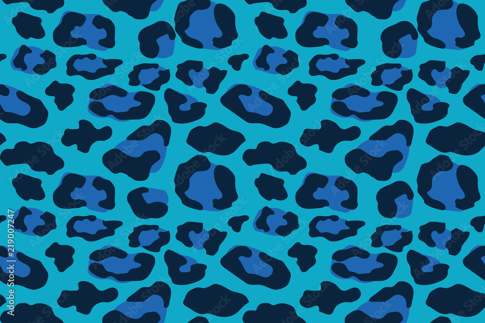Blue Giraffe Print Backgrounds
