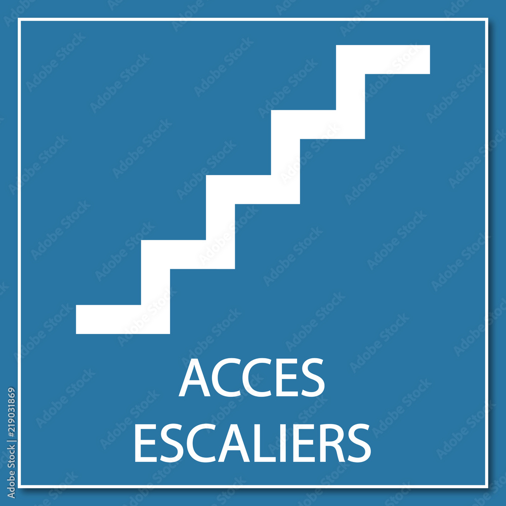 Logo escaliers. Stock Vector | Adobe Stock