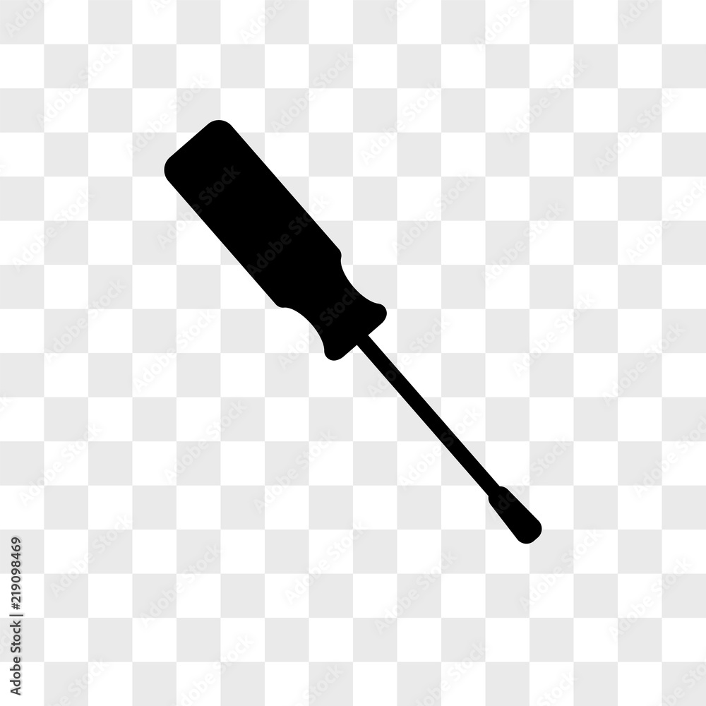 Screwdriver vector icon on transparent background, Screwdriver icon ... Screwdriver vector icon on transparent background, Screwdriver icon ...