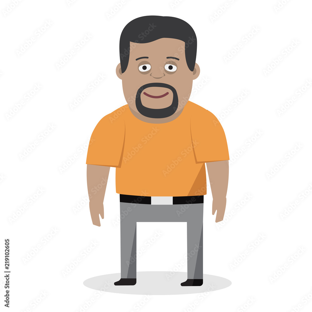 Friendly Person Cartoon