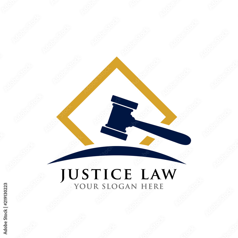 judge hammer vector icon illustration. judge gavel symbol Stock Vector ...