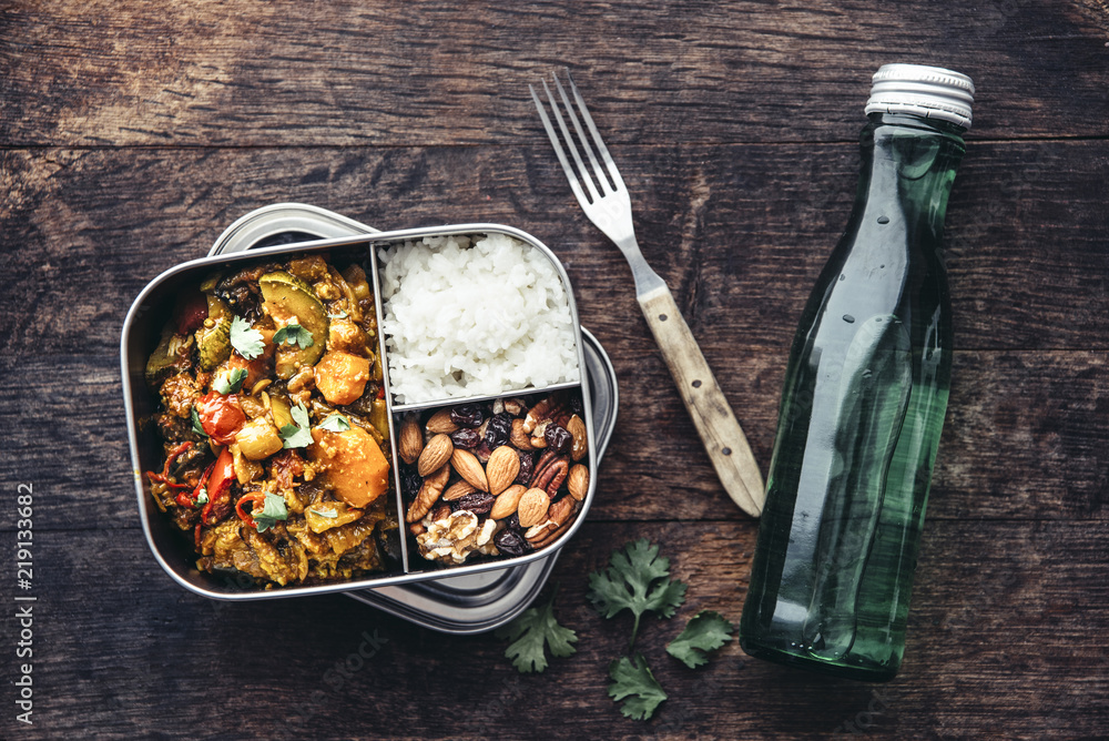 Take Away Food, tamarind vegetable stew, carrot, zucchini, bell pepper ...