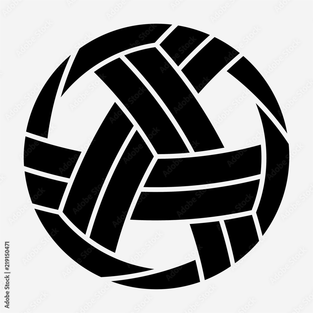 Glyph beautiful Takraw ball vector icon Stock Vector | Adobe Stock