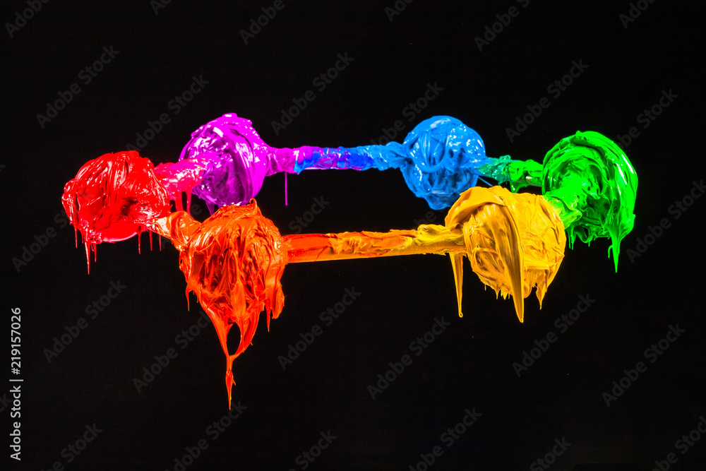 Color theory color the mother is yellow red and blue. yellow color ...