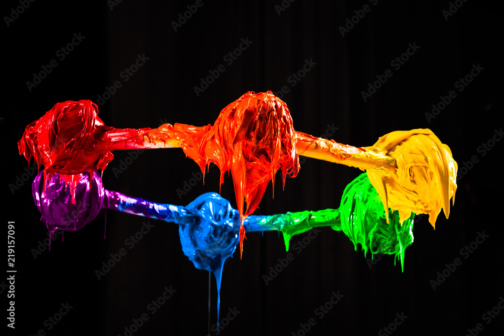 Color theory color the mother is yellow red and blue. yellow color ...