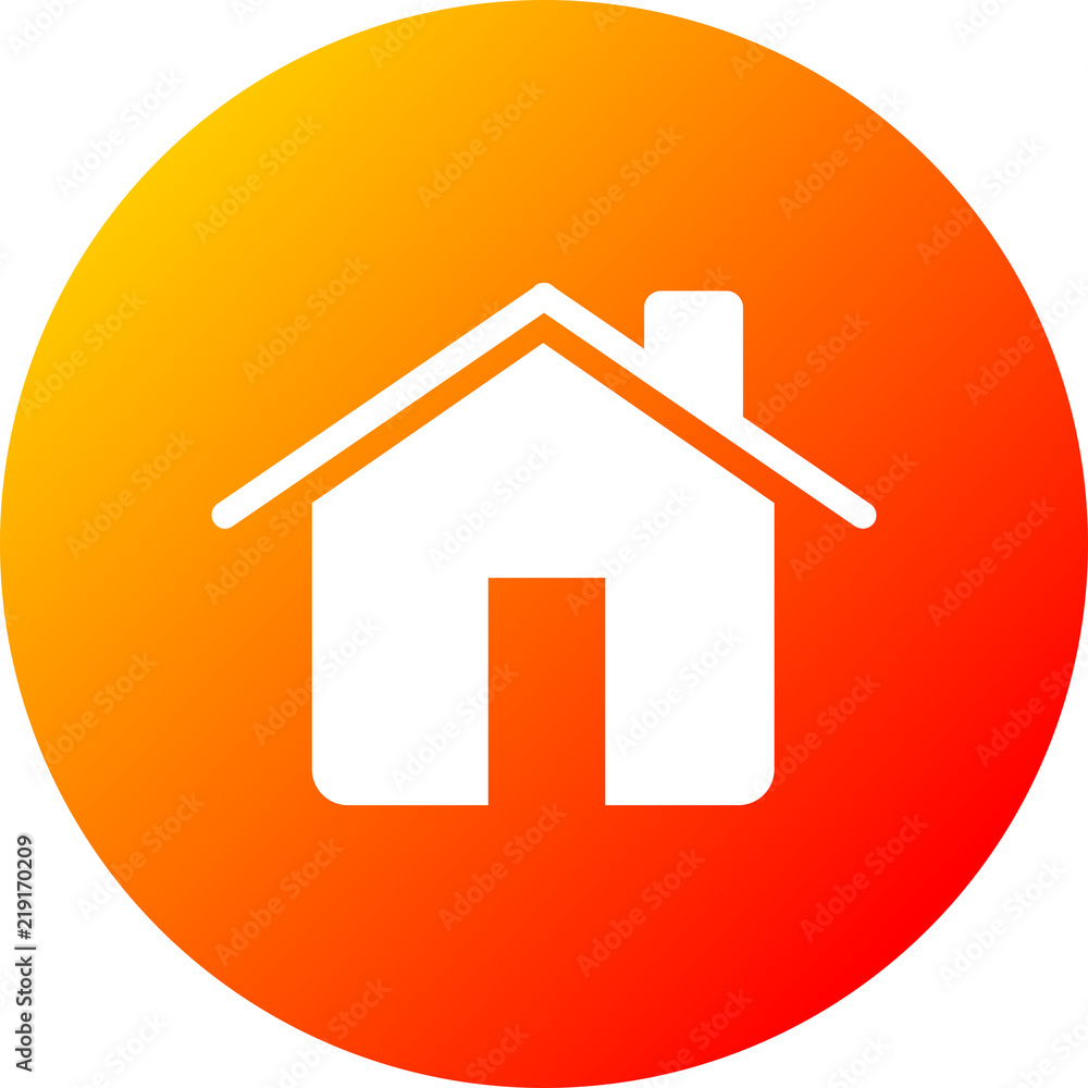 Vector silueta casa Stock Vector | Adobe Stock