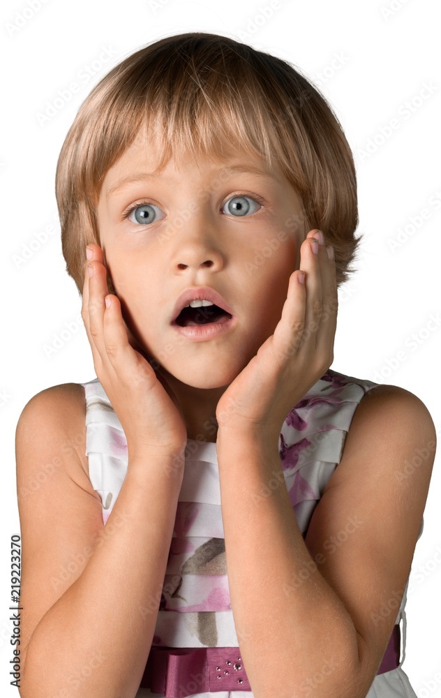 Shocked Little Girl