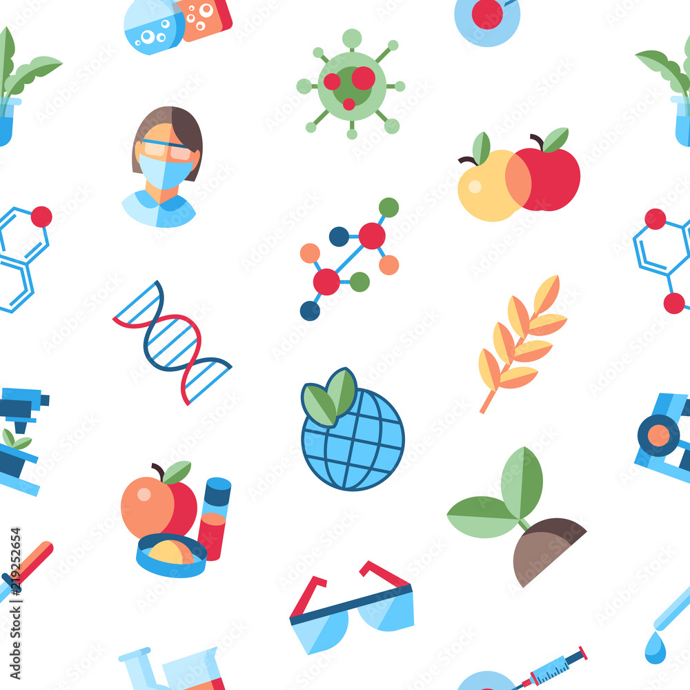 Digital vector biotechnology icons set Stock Vector | Adobe Stock Digital vector biotechnology icons set Stock Vector | Adobe Stock