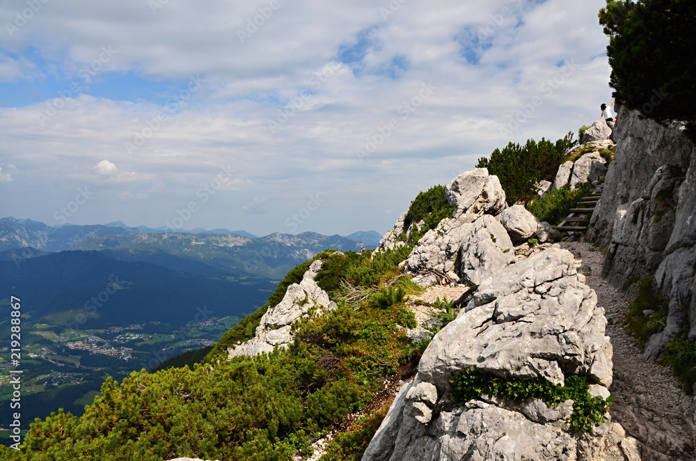 Bavarian Alps, near Hitler's Eagle of the Nest-Adolf Hitler Haven Stock ...