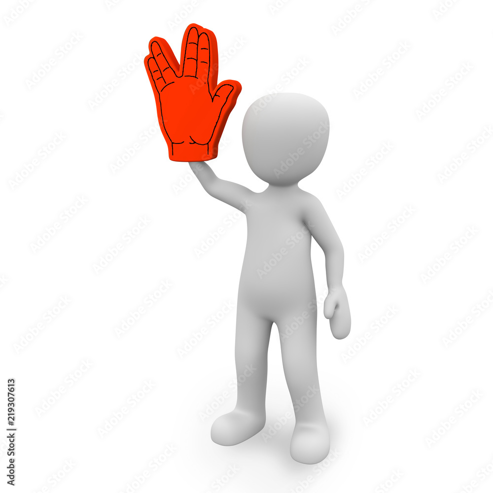 international hand signals in different colors Stock Illustration ...