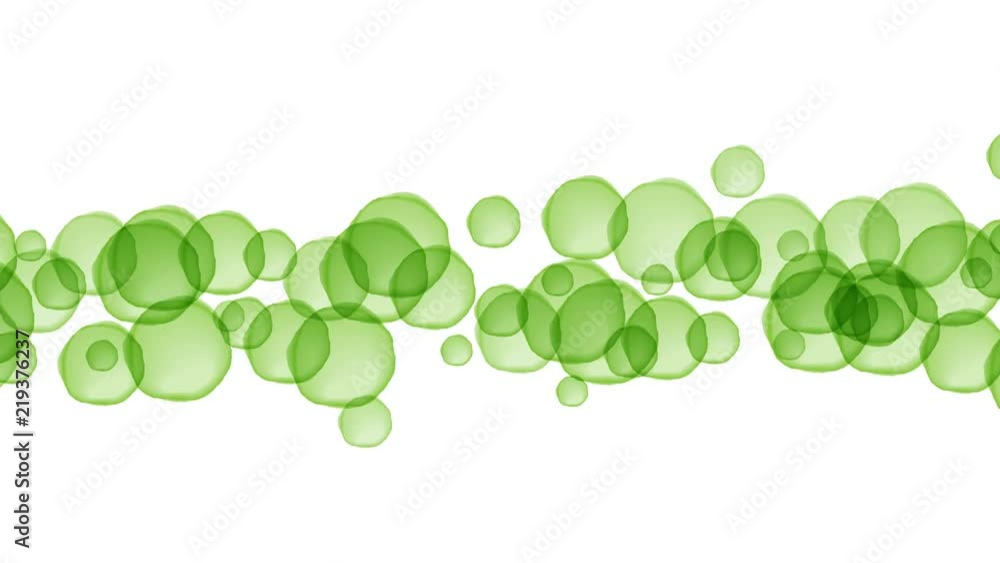 Abstract transparent Chlorophyll cell overlap wave moving pattern ...