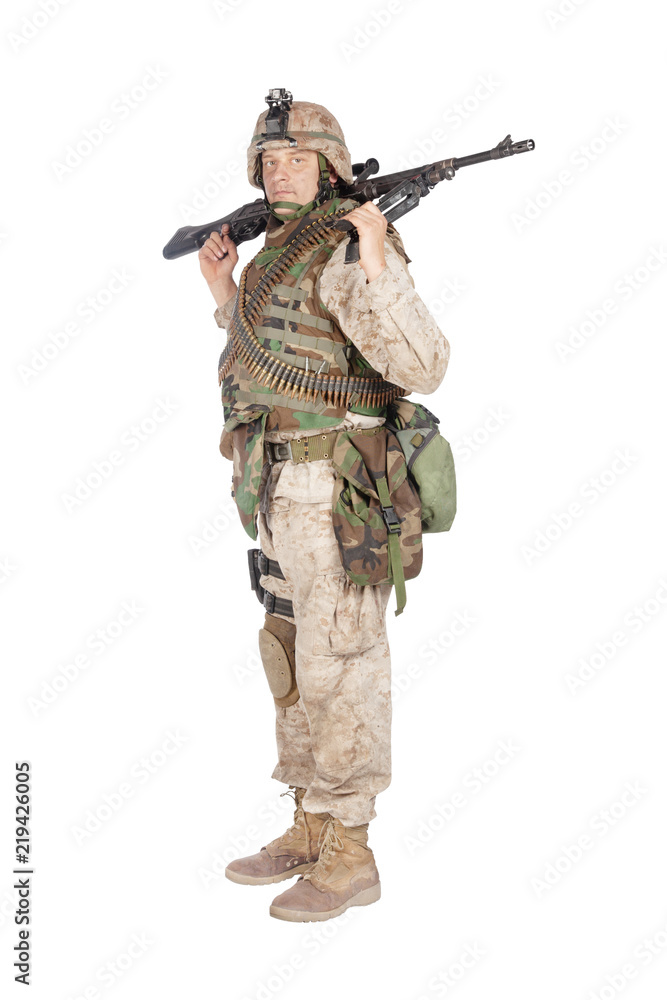 Army Machine Gun Gunner