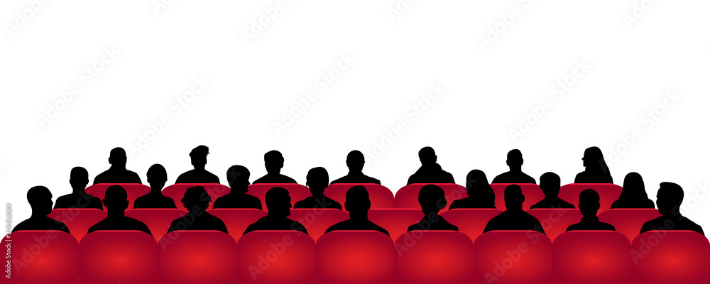 Crowded Room Clipart
