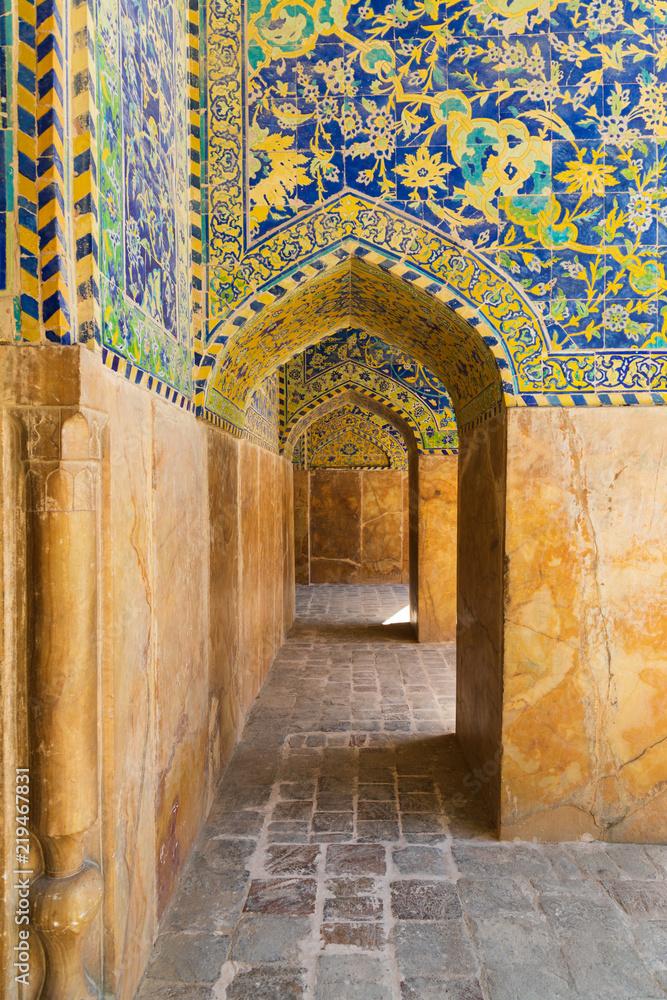 Islamic Republic of Iran. Isfahan ( Esfahan). Jameh Mosque is a grand ...