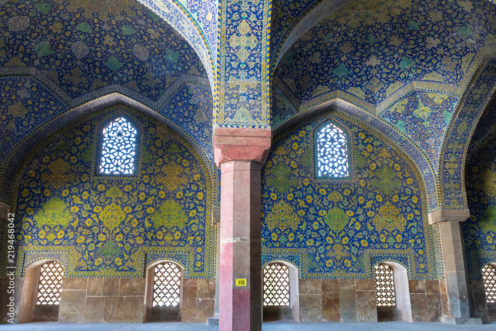 Islamic Republic of Iran. Isfahan ( Esfahan). Jameh Mosque is a grand ...