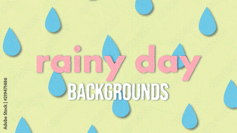 Rainy Day Backgrounds Stock Template | Adobe Stock
