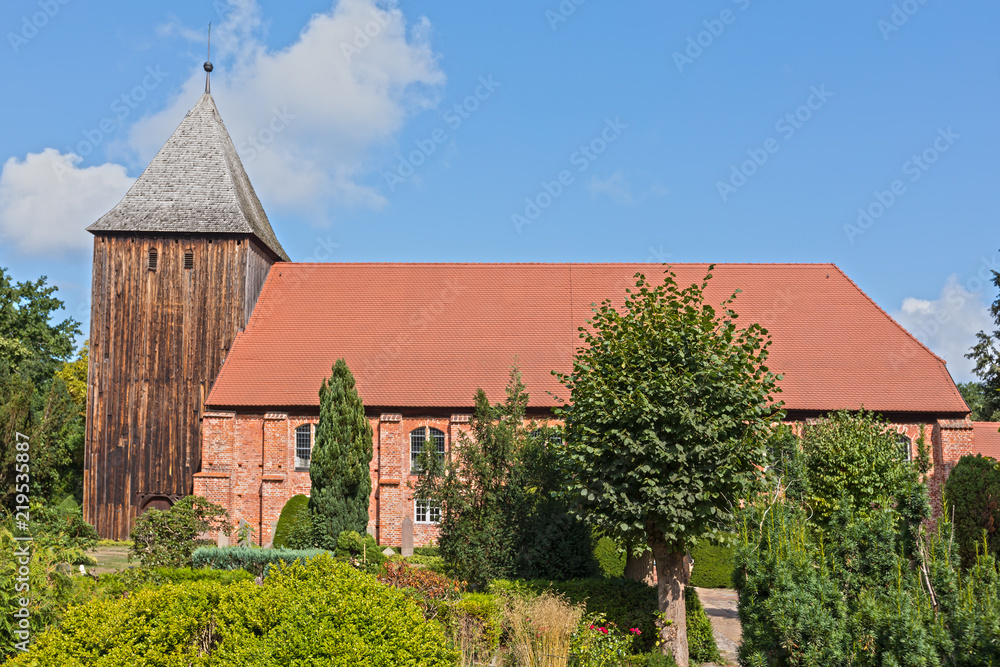 historic Seafarers Church in Prerow (Darss peninsula in Germany) Stock ...