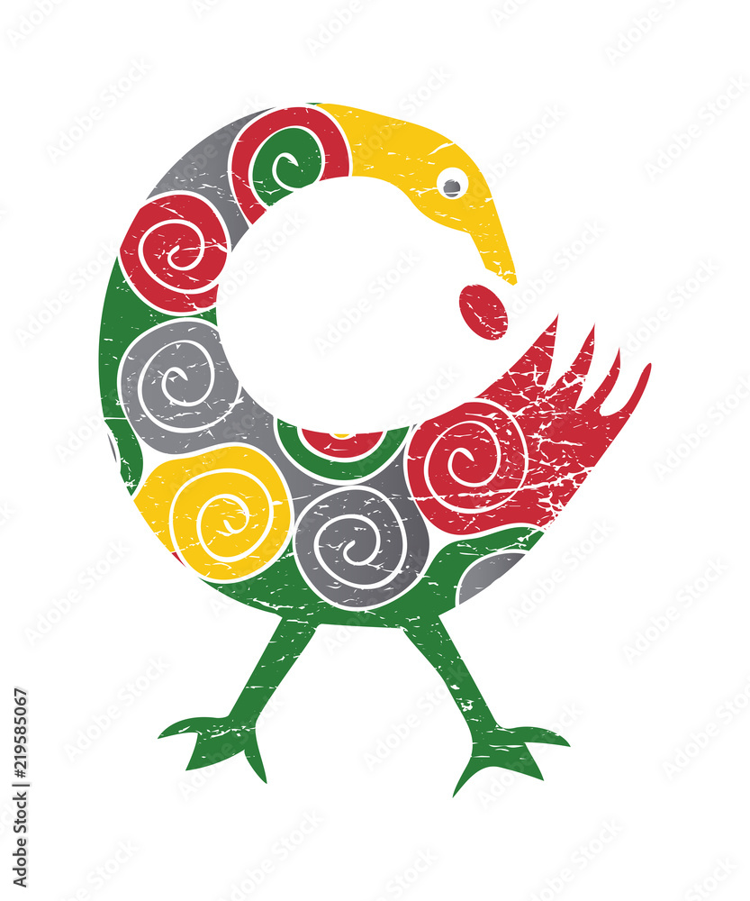 Vectror illustration for African American community: Adinkra Sankofa ...