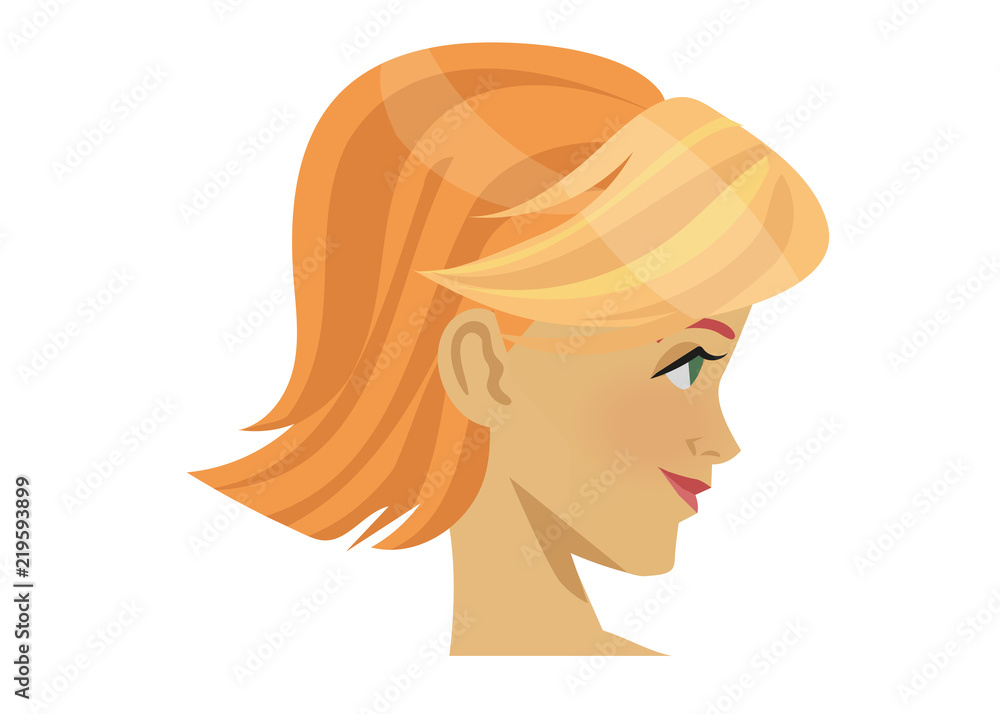Blonde Female Avatar Icon