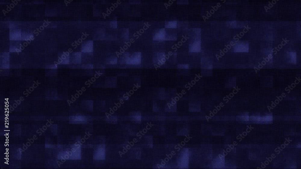 LCD screen dark glitch noise interference background loop for logo ...