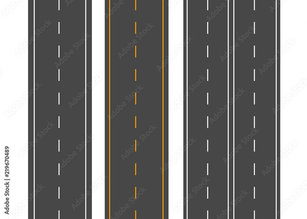 Horizontal Road Vector