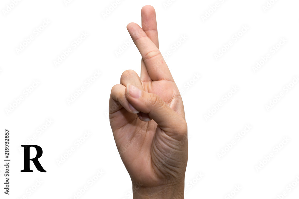 R In Sign Language