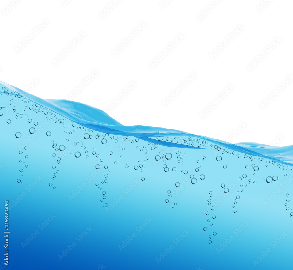 Abstract waterline background with white copy space Stock Illustration ...