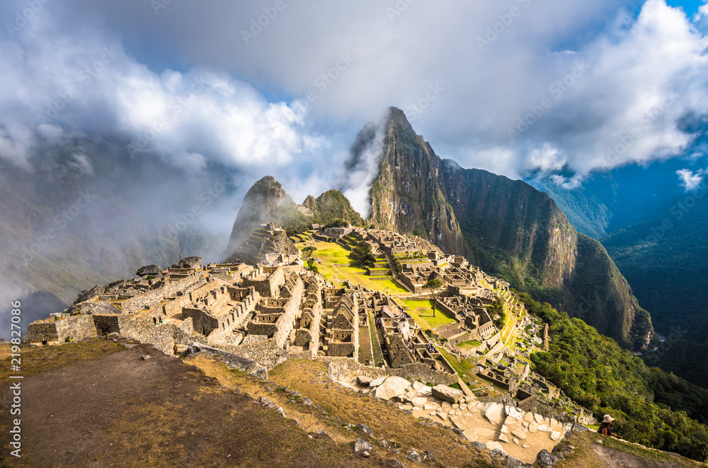 Foto de Machu Picchu, UNESCO World Heritage Site. One of the New Seven ...