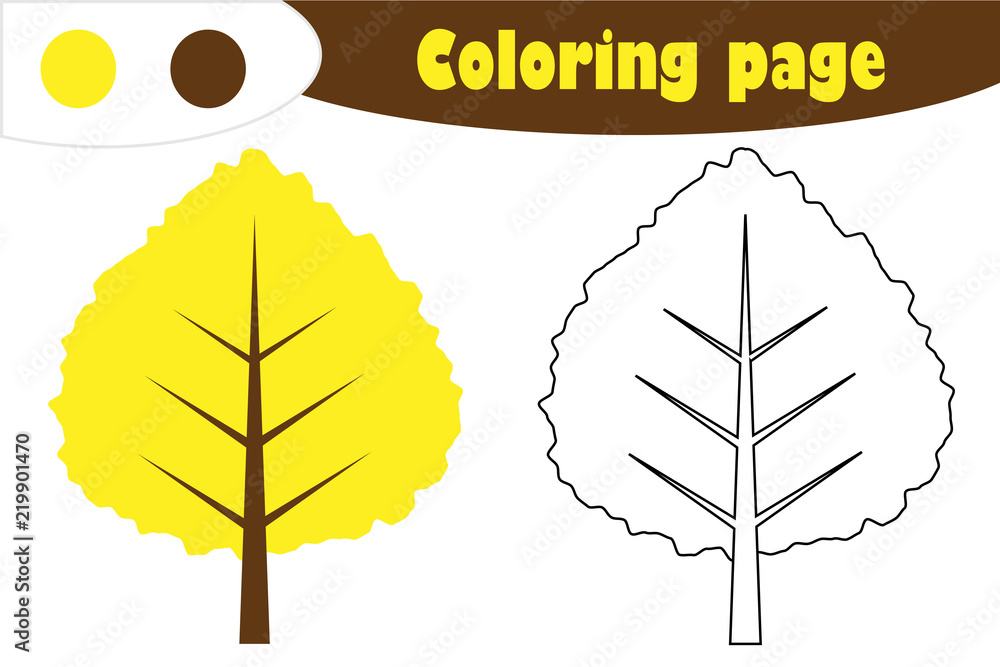 Printable Yellow Coloring Pages