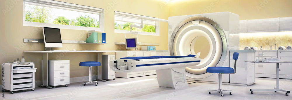 Mri room Stock Illustration | Adobe Stock