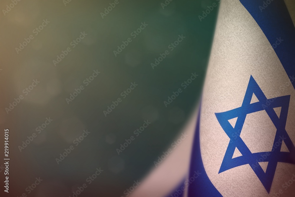 Israel flag for honour of veterans day or memorial day. Glory to the ...