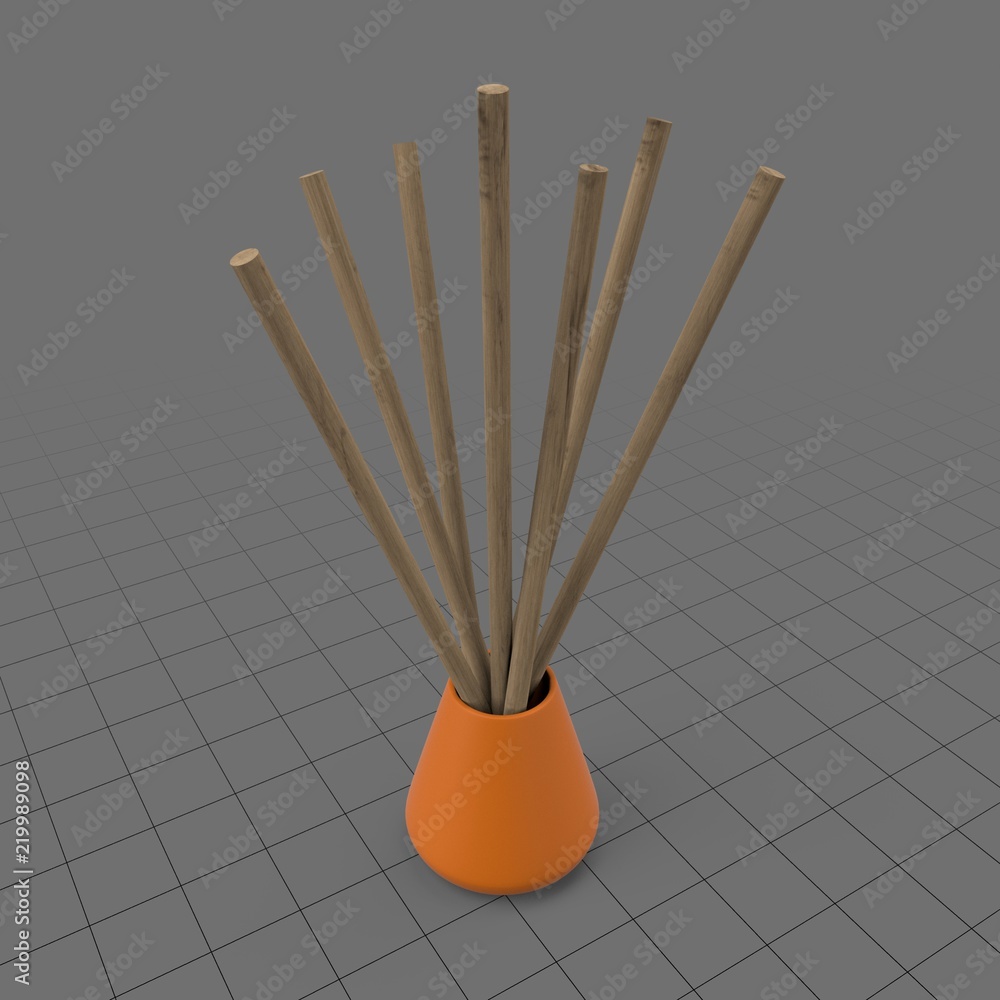 Reed diffuser Stock 3D asset | Adobe Stock