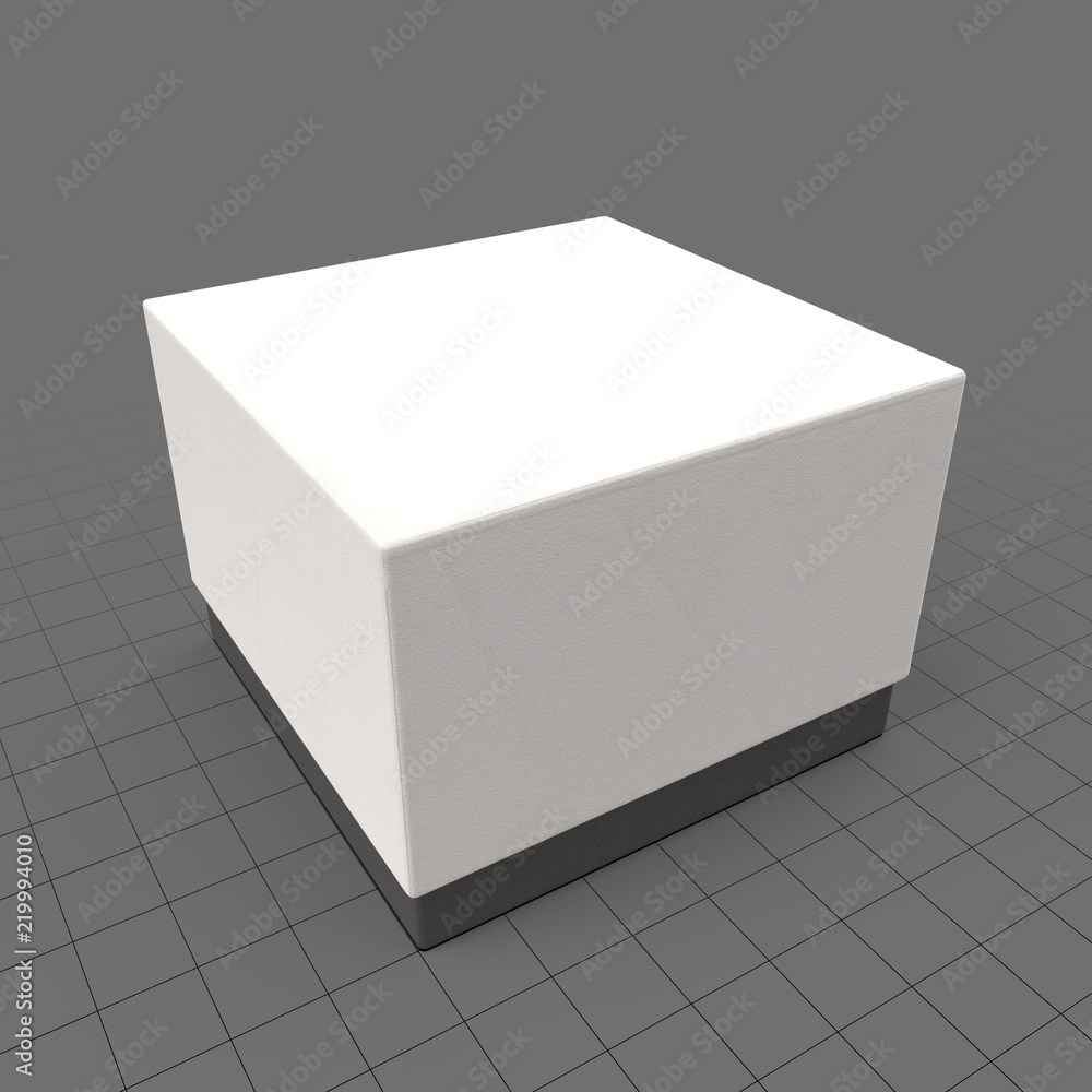3d Square Box