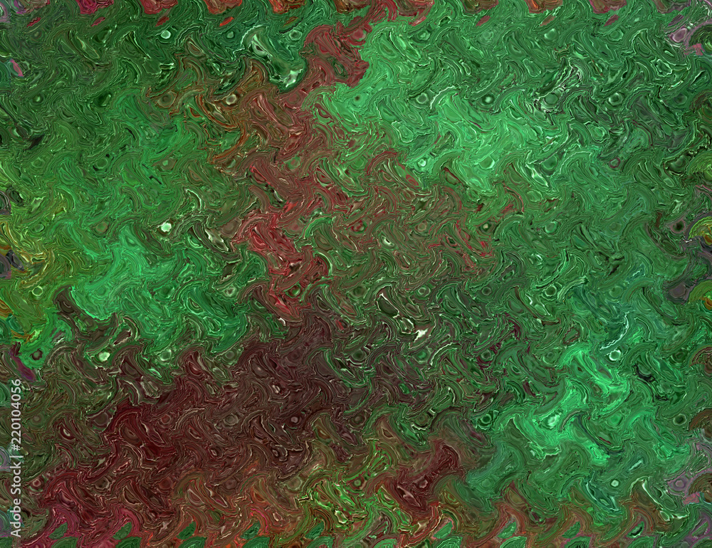 Oil painting on canvas and digital technology. Colorful clean and solid ...