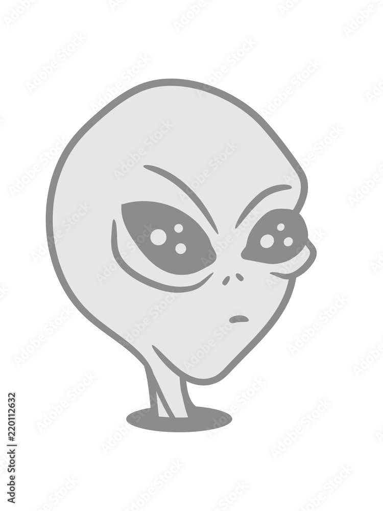 Grey Alien Clipart