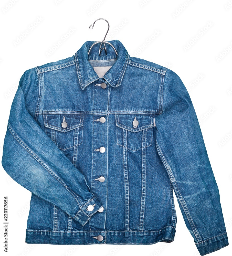 denim jacket Stock Photo | Adobe Stock